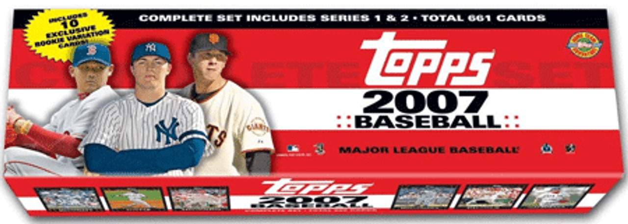 Mlb 2007 Topps Baseball Cards Complete Set Holiday Edition - Toywiz